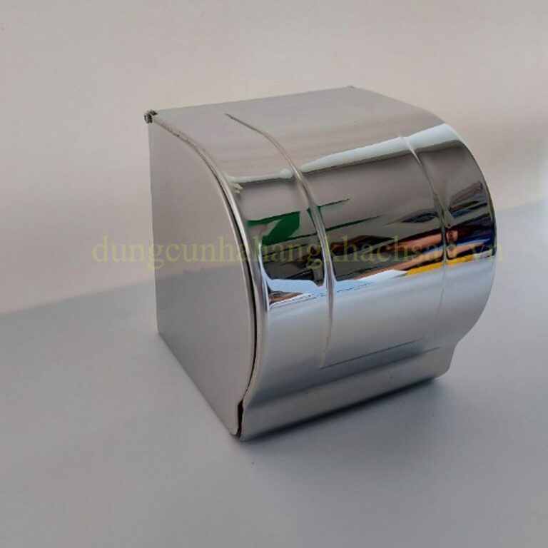 Hộp đựng khăn giấy inox 304 tròn nhỏ 121614031 - Dụng Cụ Nhà Hàng Khách ...